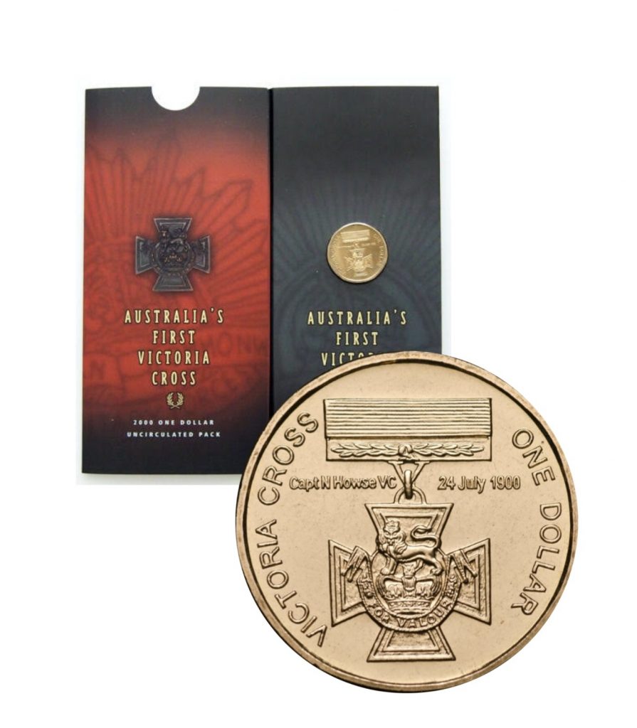 2000 $1 Victoria Cross Uncirculated Coin | Southern Cross Coins