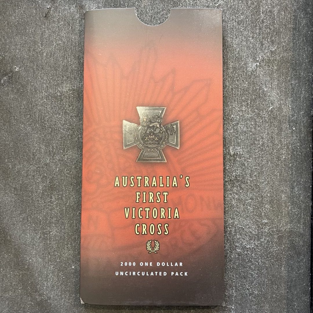 2000 $1 Victoria Cross Uncirculated Coin | Southern Cross Coins