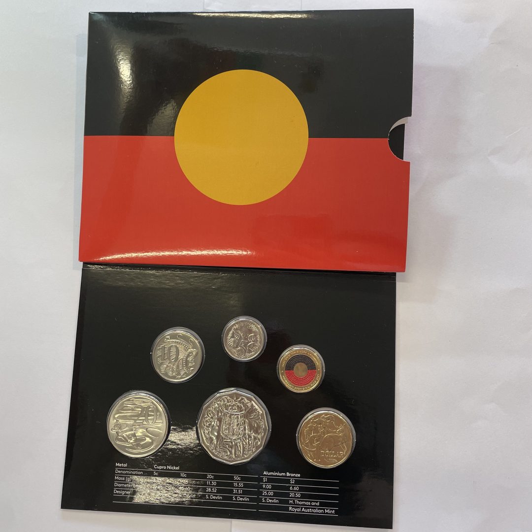 2021 50th Anniversary of the Australian Aboriginal Flag Uncirculated 6 ...