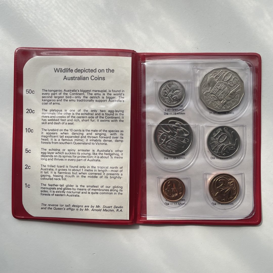 1981 Royal Australian Mint 6 coin set | Southern Cross Coins