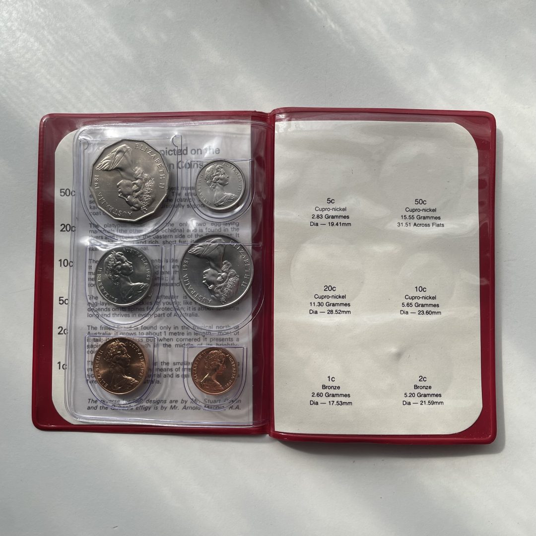 1981 Royal Australian Mint 6 coin set | Southern Cross Coins