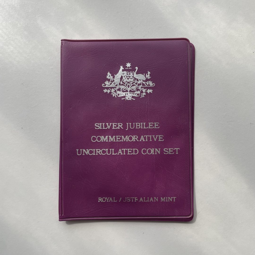 1977 Silver Jubilee Commemorative Royal Australian Mint 6 coin set ...