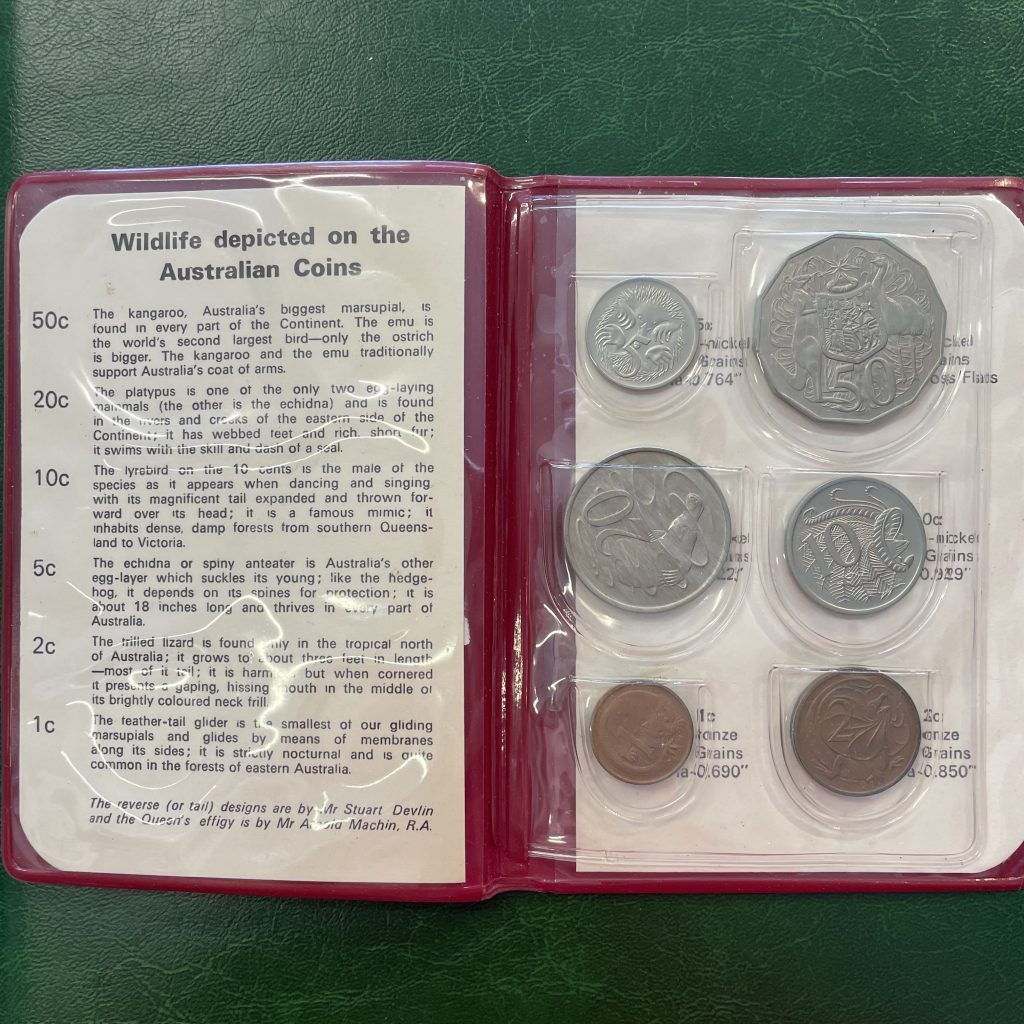 1972 6-coin Mint Set | Southern Cross Coins