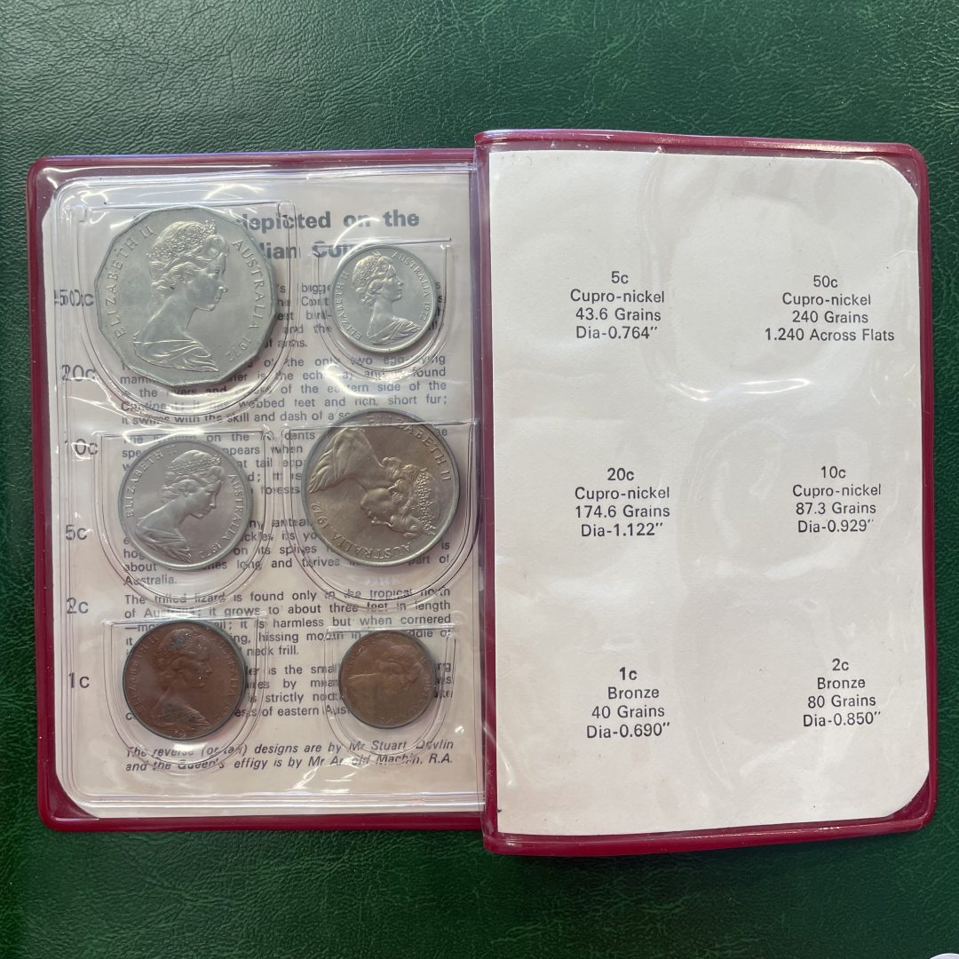 1972 6-coin Mint Set | Southern Cross Coins