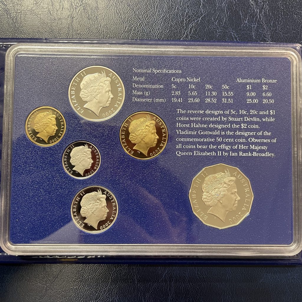 2000 6-Coin Proof Set | Southern Cross Coins