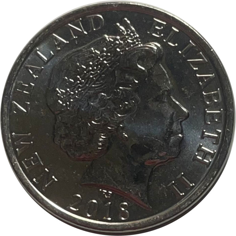 New Zealand 2018 50c Anzac Red Poppy Coloured Uncirculated Coin ...
