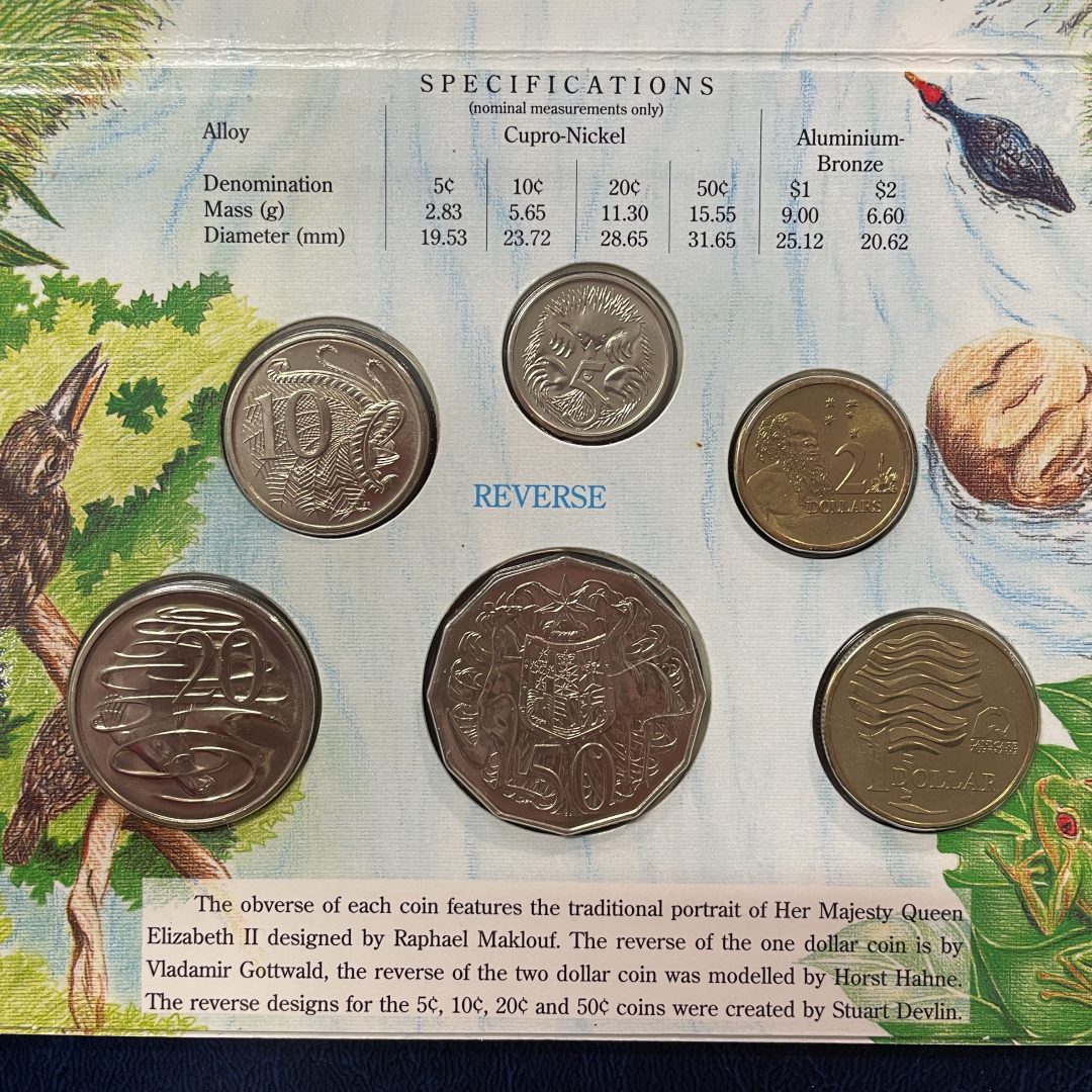 1993 6-coin Mint Set | Southern Cross Coins