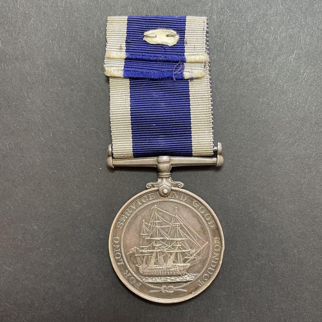 1914 – 1918 Great Britain Naval Long Service Medal – Extra Fine ...