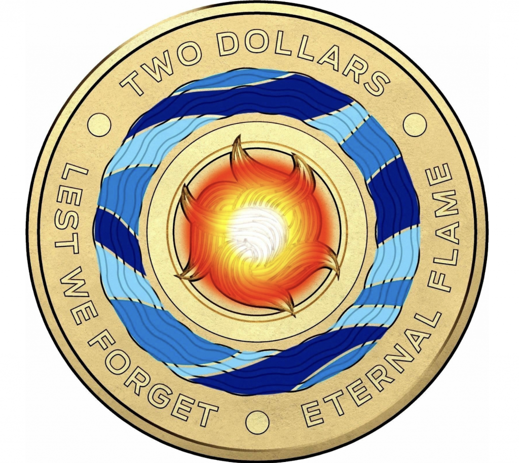 2018 $2 Eternal Flame Uncirculated Coin | Southern Cross Coins