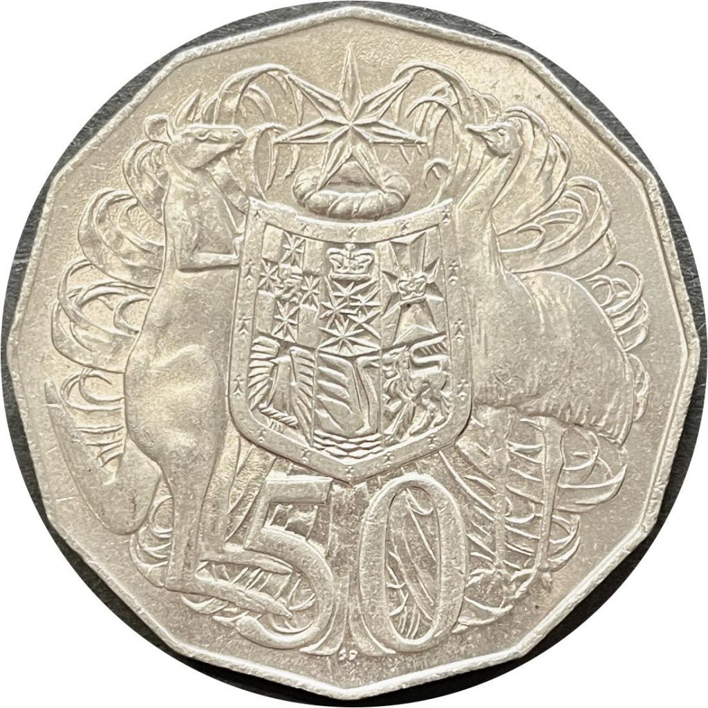 1969 50c Uncirculated coin | Southern Cross Coins