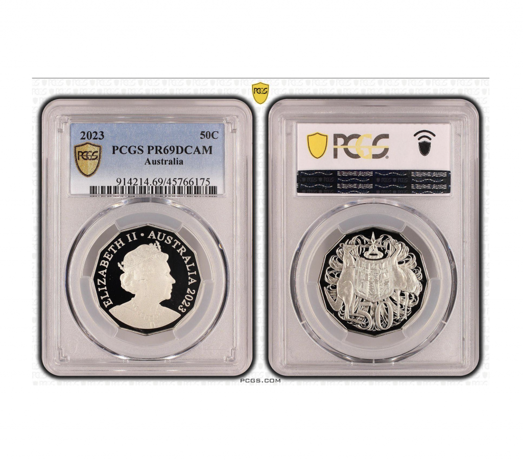 2023 50c PCGS – PR69DCAM | Southern Cross Coins
